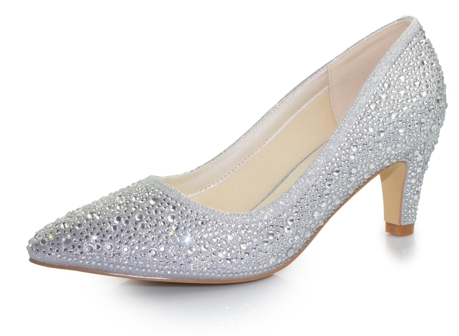 White Lady Pumps 925 silber-zirkonia | Gautsche